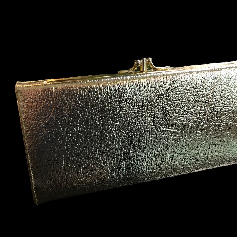 Vintage Gold Lame Purse - Etsy