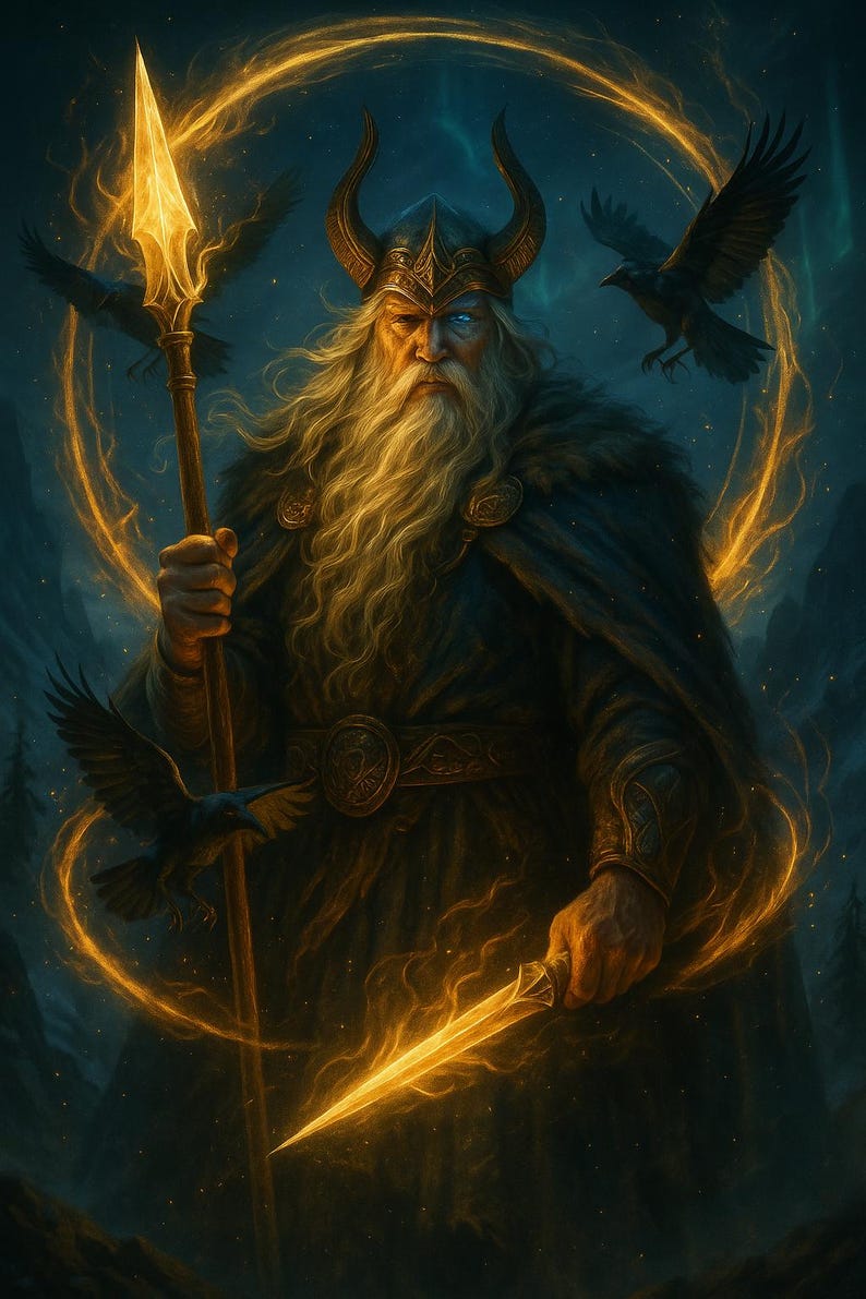 Mythical Deities Wallpaper Set | Greek and Norse Gods in High ...