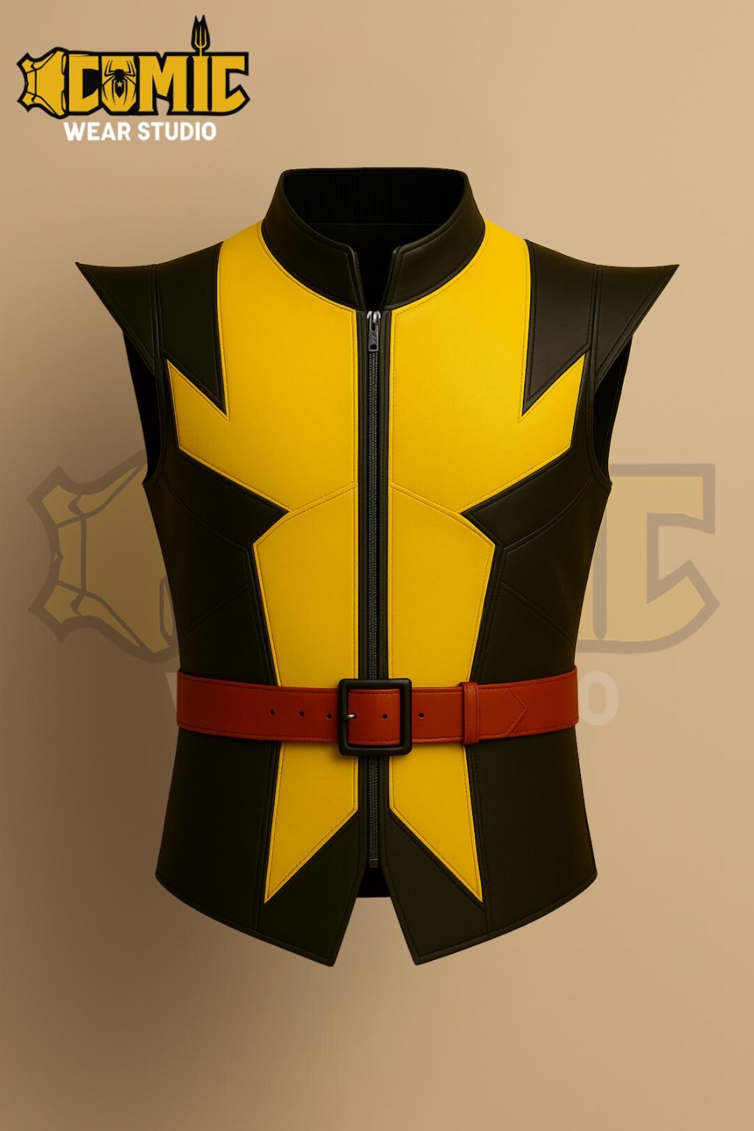 Handcrafted Leather Superhero Inspired Vest | Comic Armor Cosplay for ...
