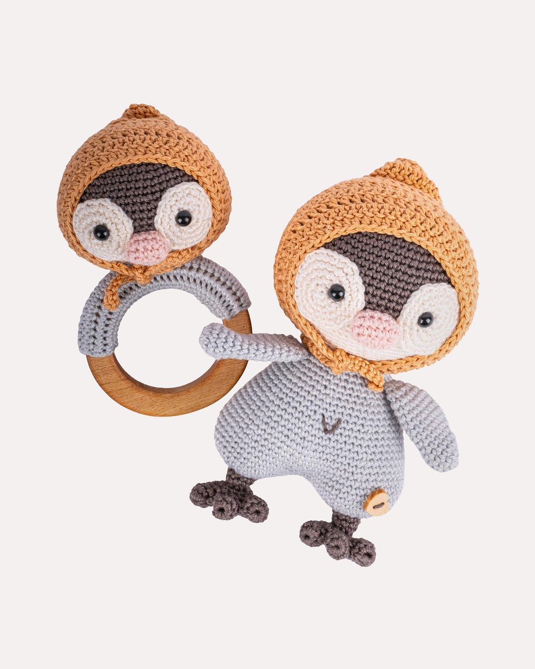 Poco Penguin - Organic Cotton Amigurumi Set - Etsy