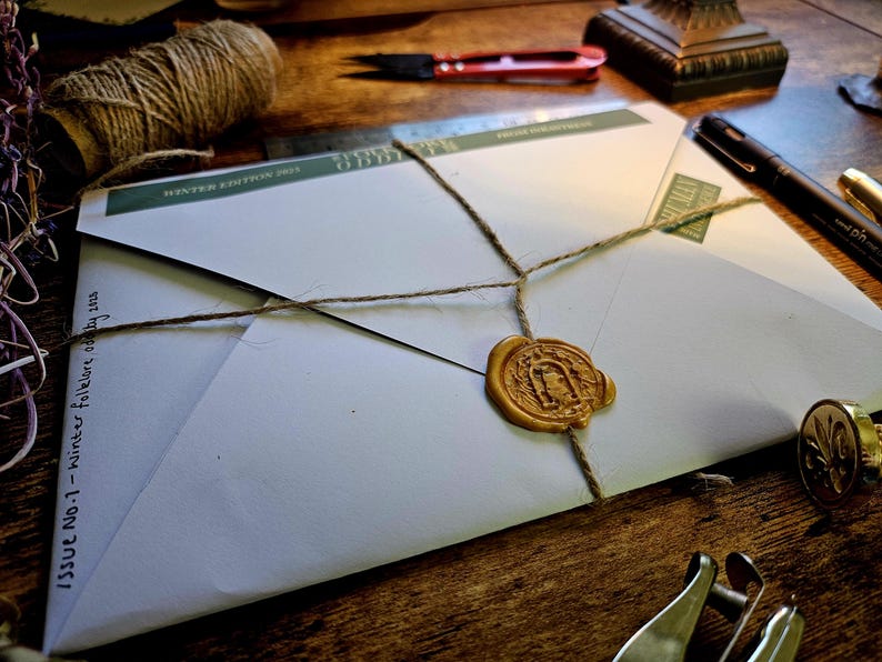 Winter Snail Mail Mystery Box, Witchy Gift, Pagan Folklore, Dark ...