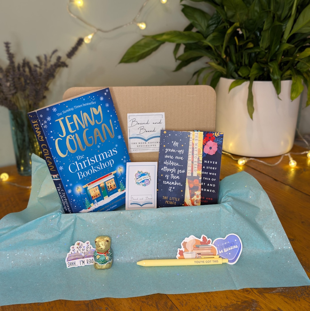 Secret Santa Book Box | Christmas Gift for Book-lovers - Etsy