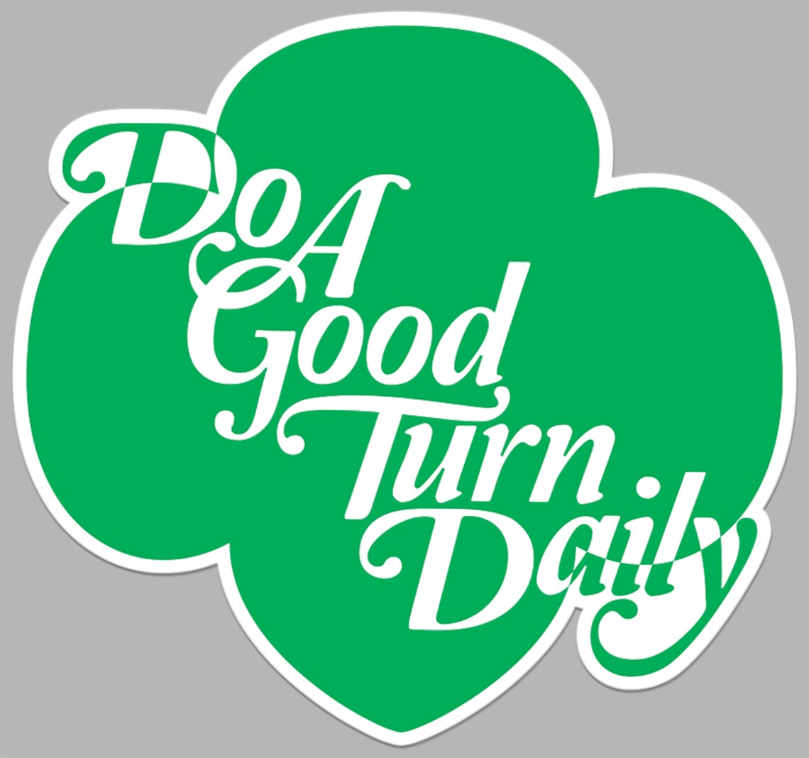 Girl Scouts Stickers – Do A Good Turn Daily - Etsy