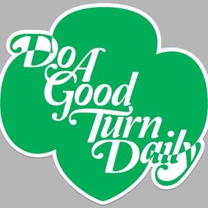 Girl Scouts Stickers – Do A Good Turn Daily - Etsy