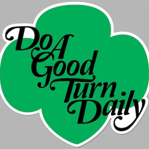 Girl Scouts Stickers – Do A Good Turn Daily - Etsy