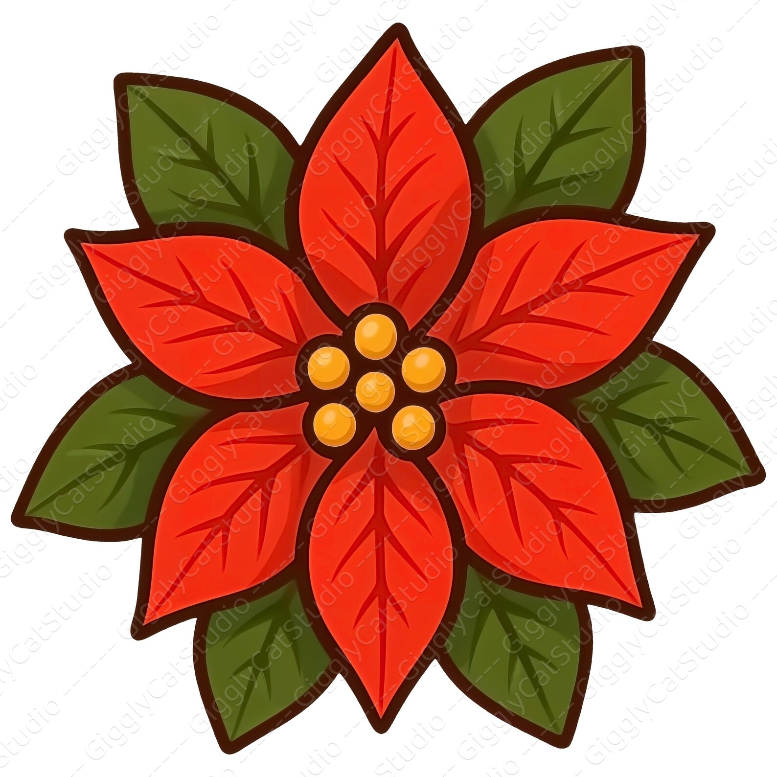 Cozy Christmas Decor Clipart Bundle – Wreaths, Fireplace, Gifts & Trees ...