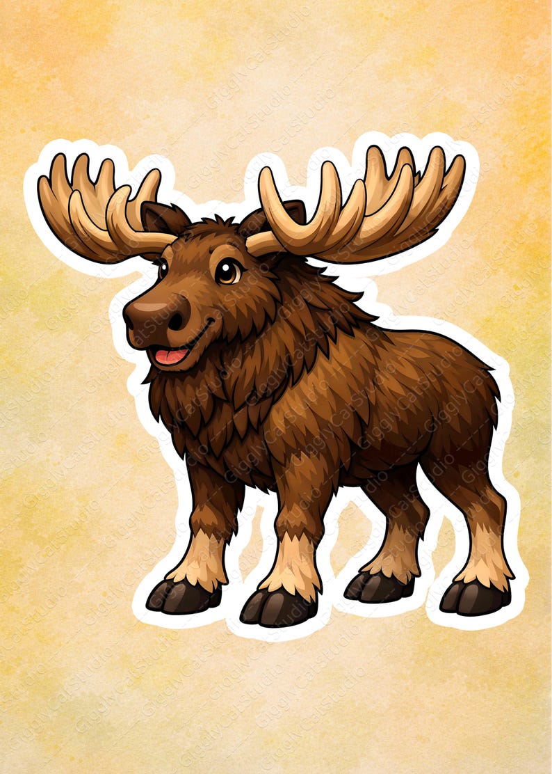Cartoon Wild Animal Clipart - 15 Pngs With Transparent Backgrounds ...