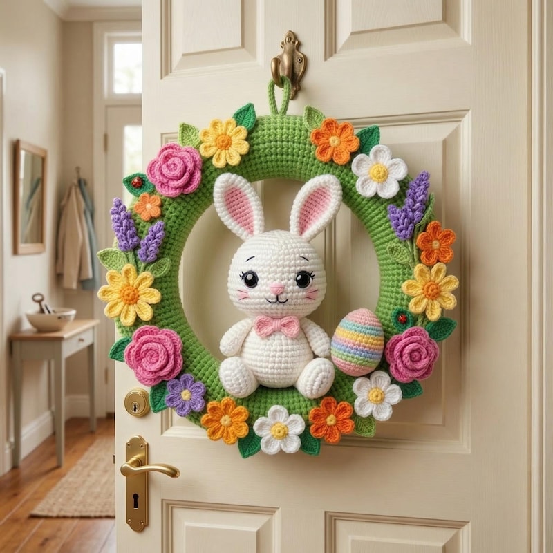 Easter Wreath for Decor - Etsy UK