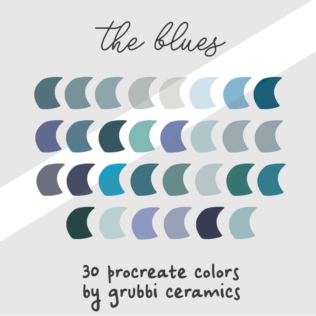 Procreate Color Palette Color Swatches Swatch iPad - Etsy México