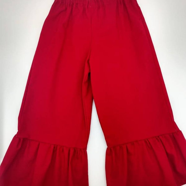 Ruffle Pants - Etsy