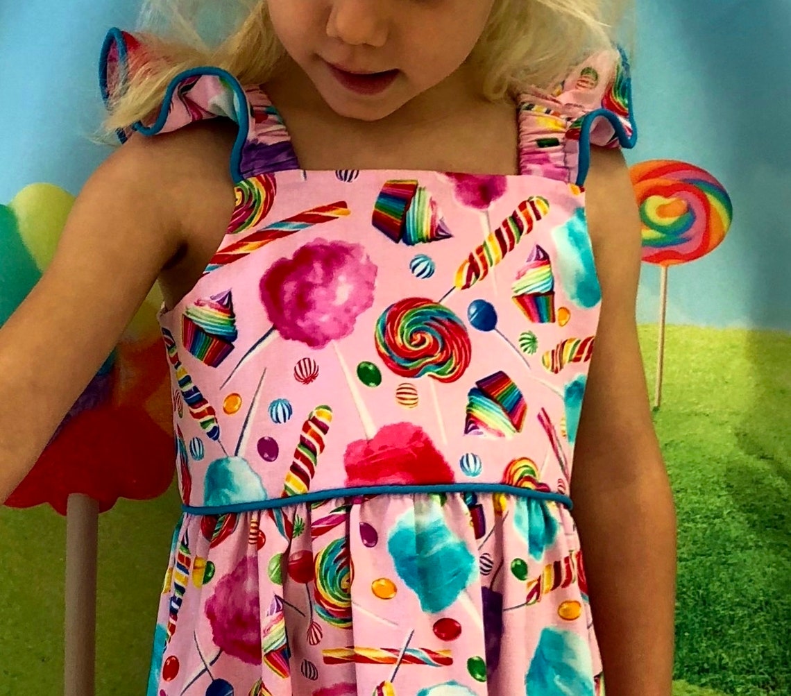 Candyland Party Dress Cotton Candy Dress Cupcake Dress - Etsy