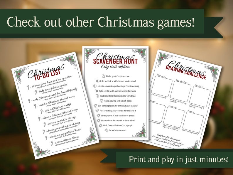 Christmas Gift Exchange Game, 2 Dice Version - Fun Secret Santa ...