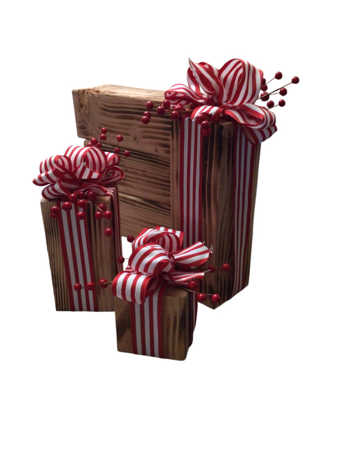Christmas Faux Boxes - Etsy