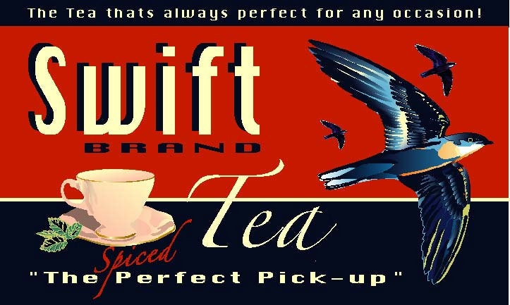 Swift Tea Print - Etsy