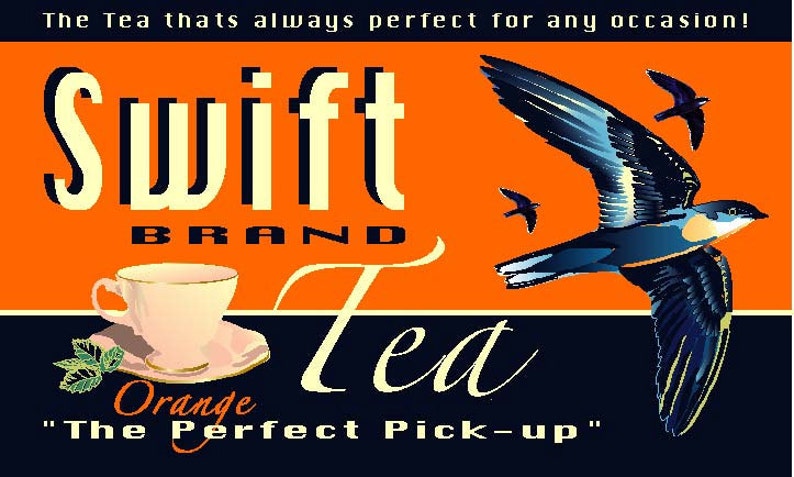 Swift Tea Print - Etsy