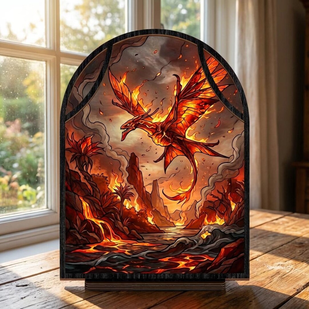 Mythical Toruk Makto Fire and Ash Suncatcher Candle Holder: Fantasy ...