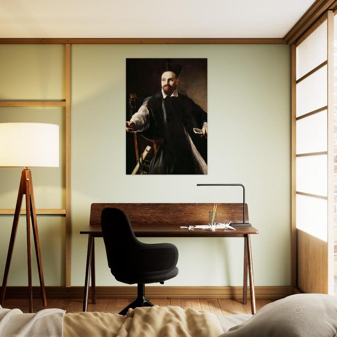 Caravaggio Maffeo Barberini Wall Art Print | Classic Baroque Artwork ...