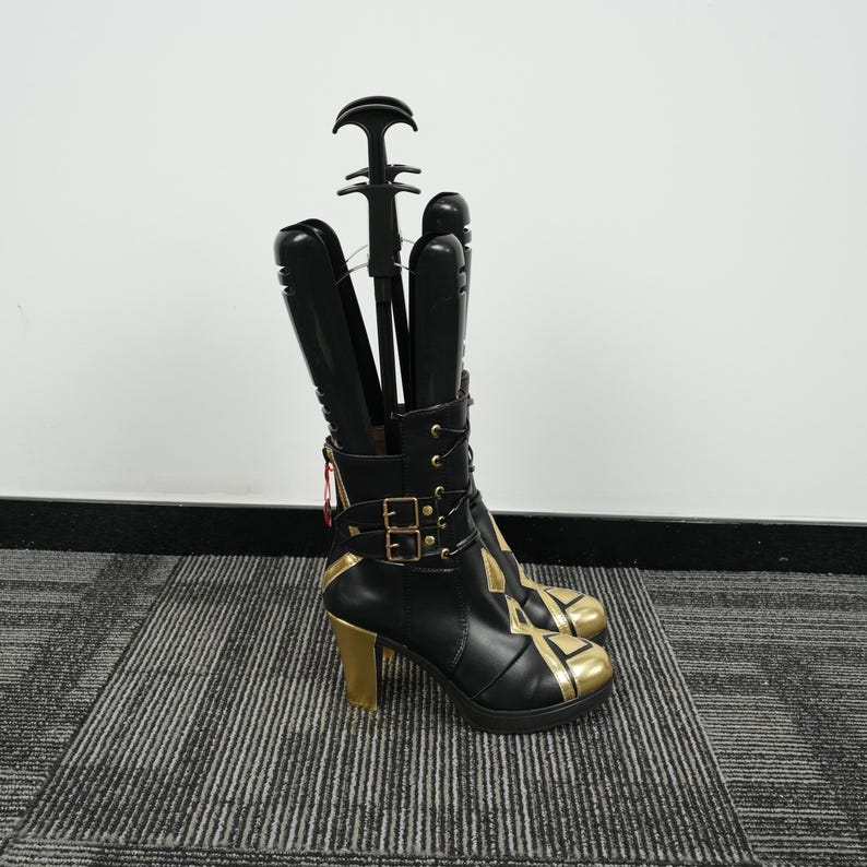 Arlecchino Cosplay Boots Custom Made | Handmade Genshin Anime Shoes - Etsy