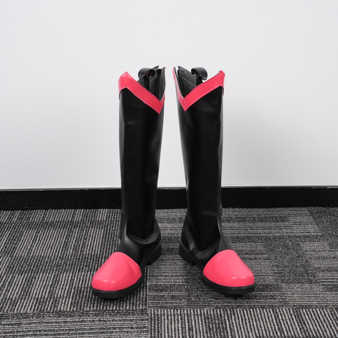 Handmade Hotel Cosplay Hazbin Boots | Alastor Custom Shoes - Etsy