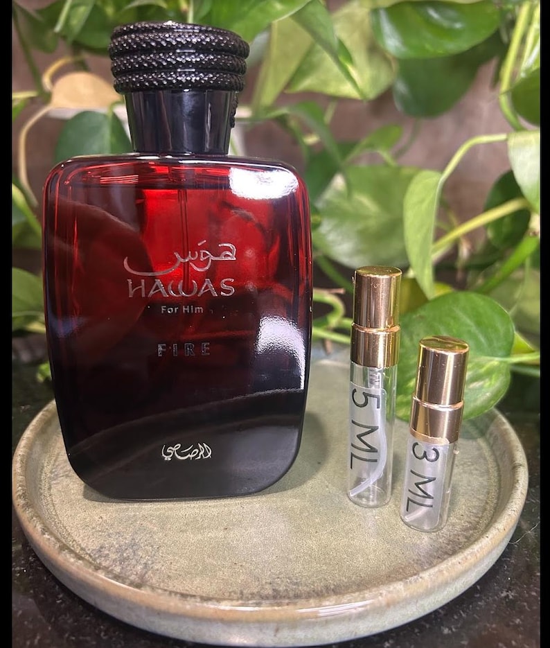Rasasi Hawas Fire | 2ml / 3ml / 5ml | Fragrance Decants | Samples ...
