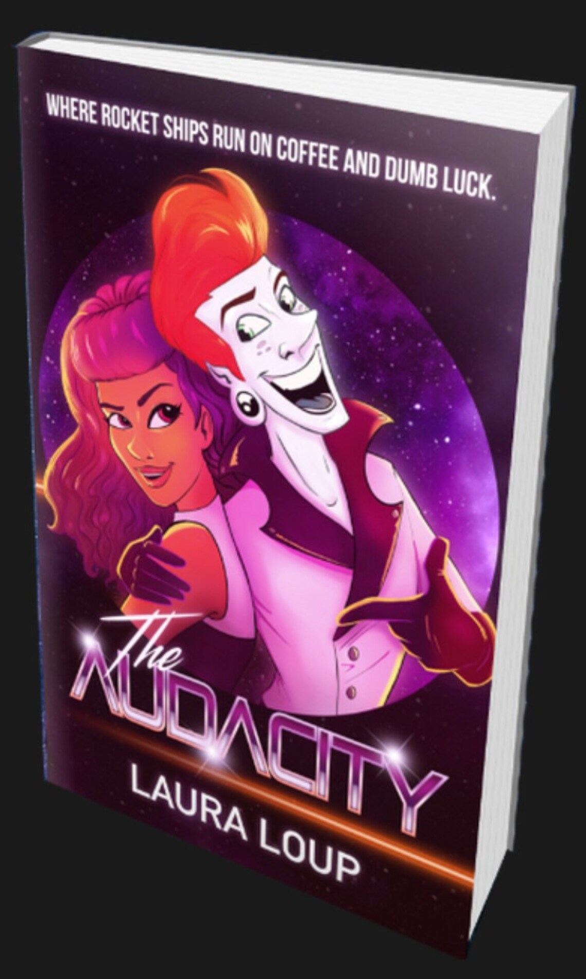 The Audacity: Humor Scifi Novel Paperback Signed or Unsigned | Space ...