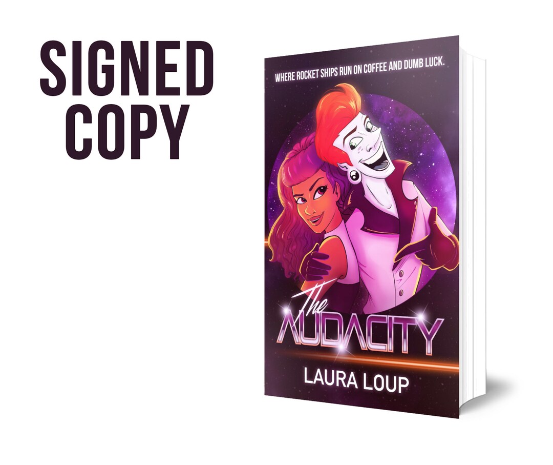 The Audacity: Humor Scifi Novel Paperback Signed or Unsigned | Space ...