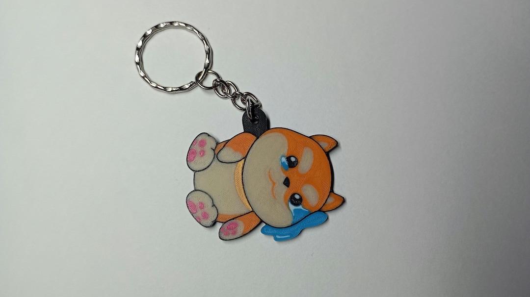 Sad Dog League of Legends Emote Keychain | 3D Printed Lol Champion ...