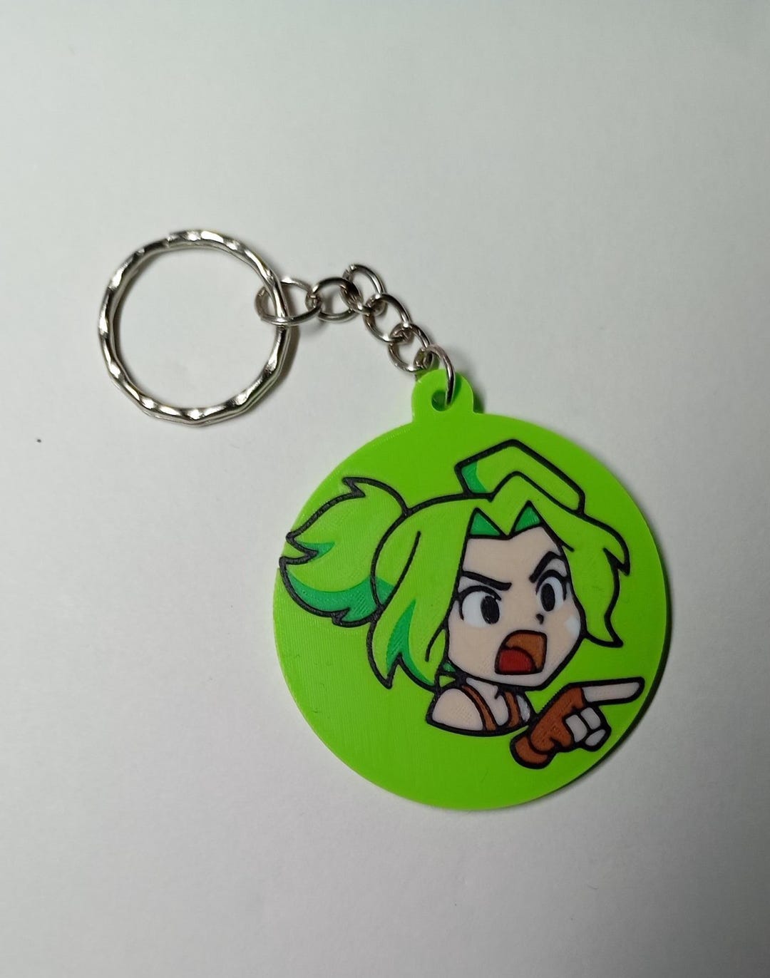 Zeri League of Legends Emote Keychain | 3D Printed Lol Champion Charm ...