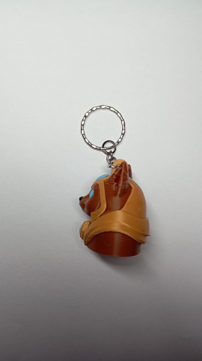 Nasus League of Legends Emote Keychain | 3D Printed Lol Champion Charm ...