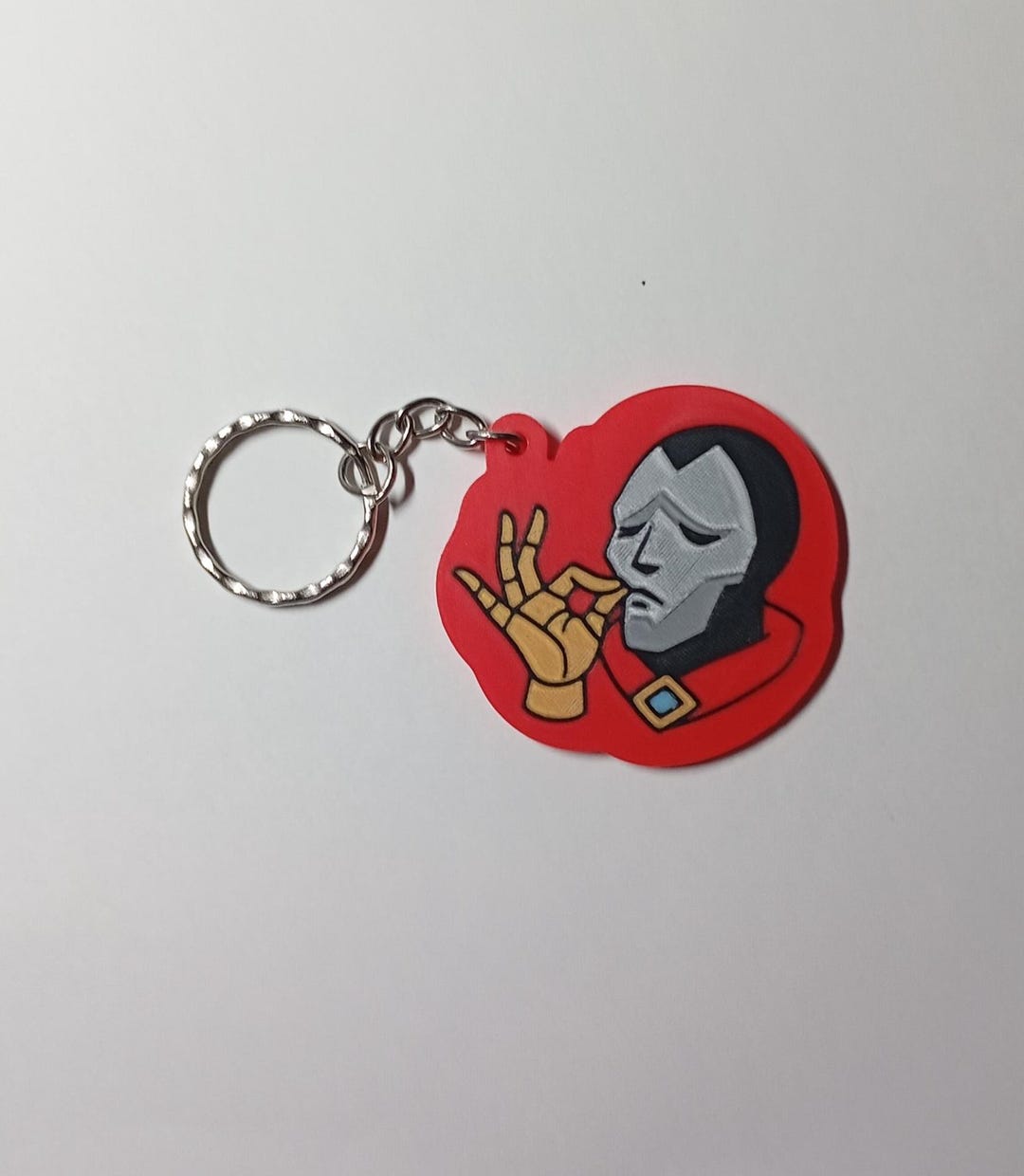 Jhin League of Legends Emote Keychain | 3D Printed Lol Champion Charm ...