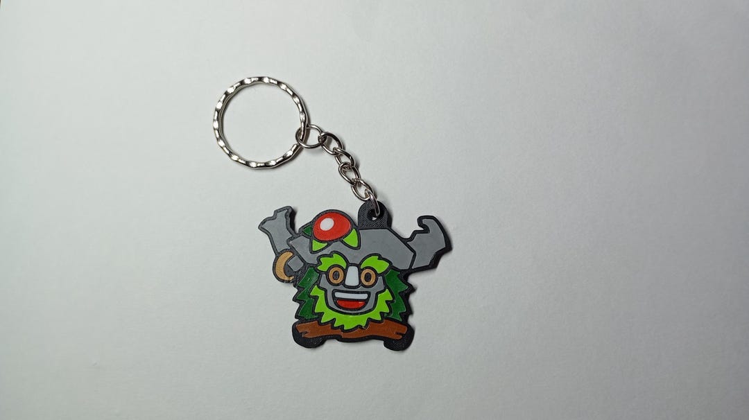 Ivern League of Legends Emote Keychain | 3D Printed Lol Champion Charm ...