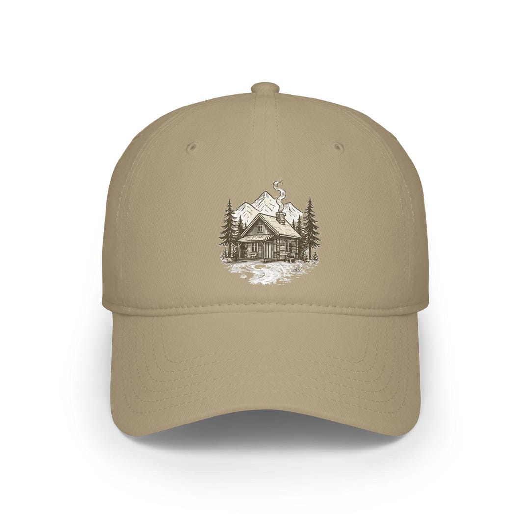 Baseball Cap - Various Colors, Mountain Cabin Low Profile, Hat, Hiking ...
