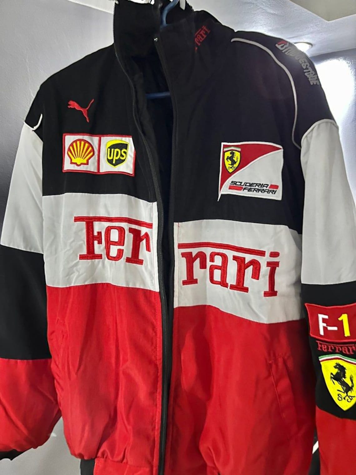 Formula 1 Ferrari Racing Jacket, F1 Ferrari Jacket, Ferrari Jacket, 90s ...