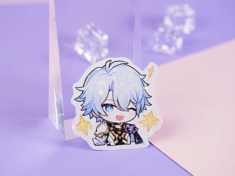 Honkai: Star Rail Phainon Chibi Waterproof Sticker Set - Character ...