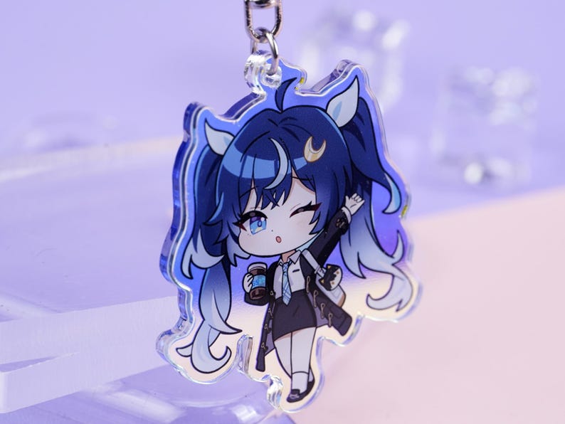 Wuthering Waves Keychain Set - Mornye Lynae Juno Phoebe CHISA ...
