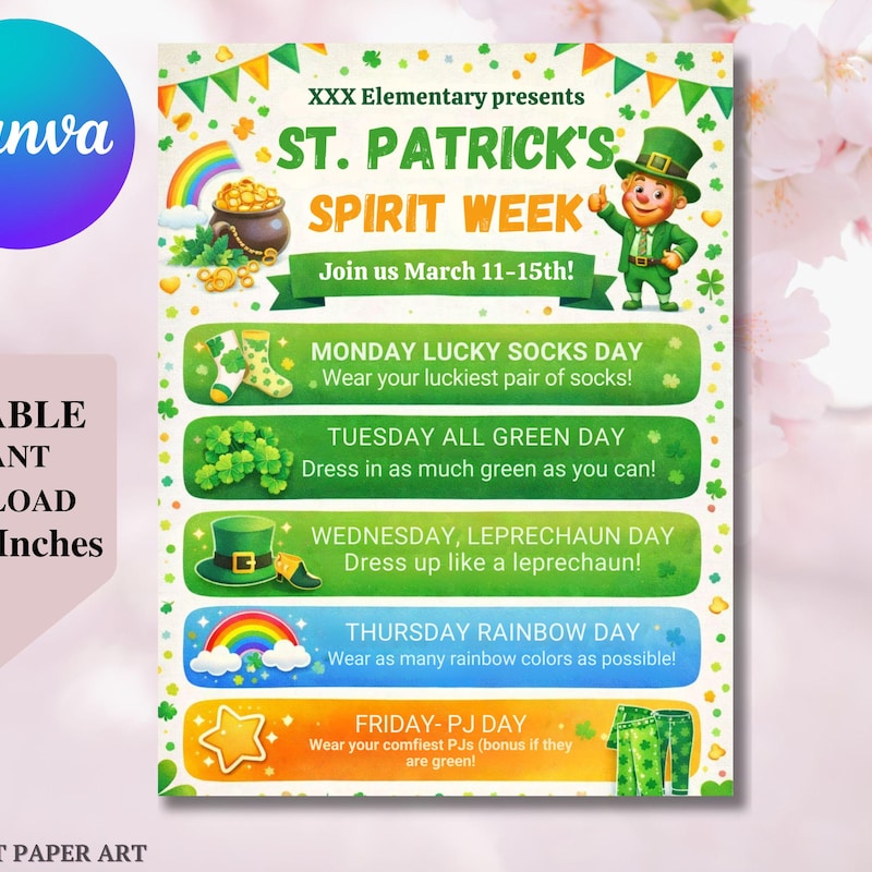 St Patricks Spirit Week - Etsy