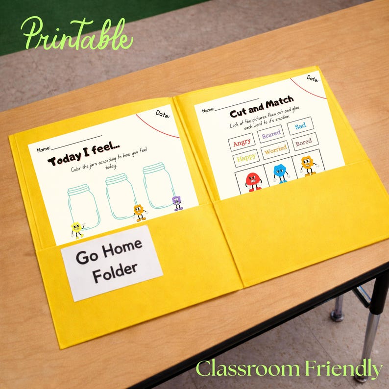 Feelings and Emotions Worksheets for Kids | SEL Printable Activities ...