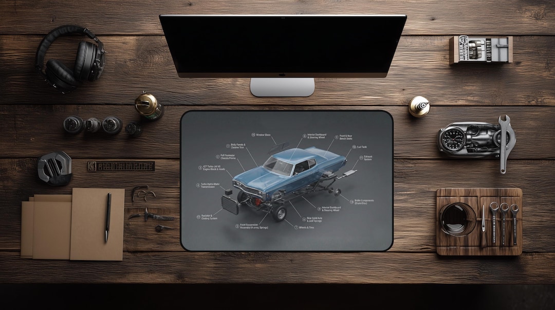 Chevy Impala Desk Mat - Etsy