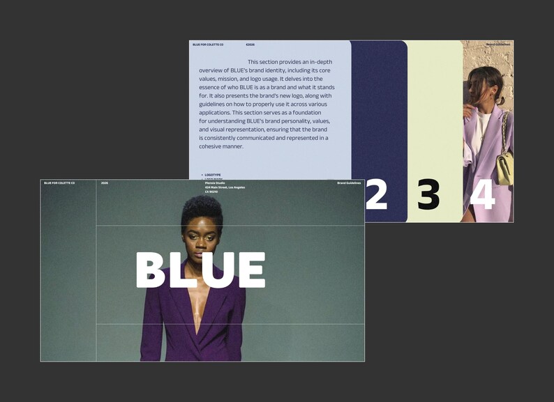 Brand Guidelines Template Canva | Brand Book & Style Guide | Agency ...