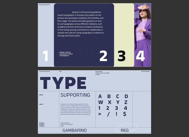 Brand Guidelines Template Canva | Brand Book & Style Guide | Agency ...