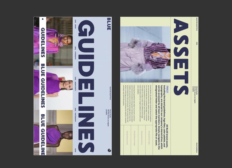 Brand Guidelines Template Canva | Brand Book & Style Guide | Agency ...