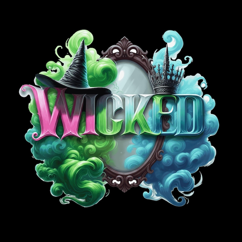 Wicked PNG Bundle, Elphaba, Glinda Graphics (digital Download) - Etsy