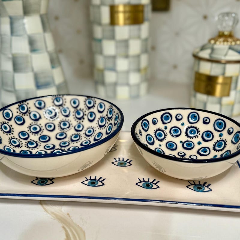 Handmade Evil Eye Bowl - Etsy