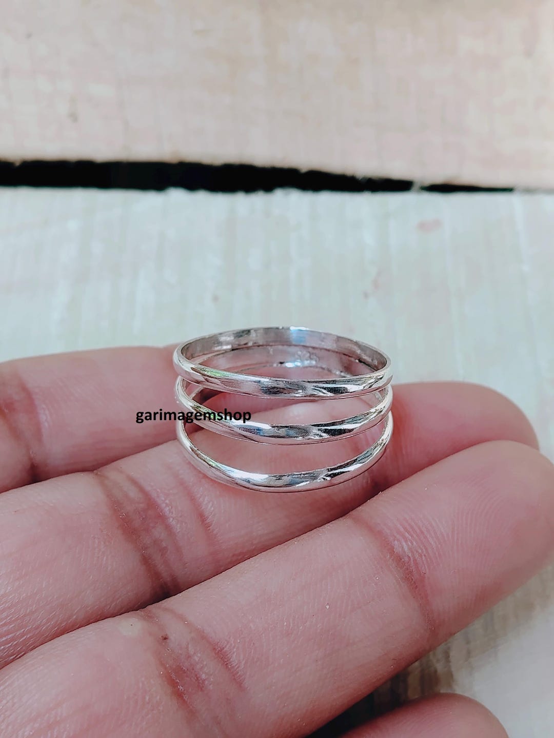 Handmade Sterling Silver Multi Band Ring | Minimalist Stacking Jewelry ...