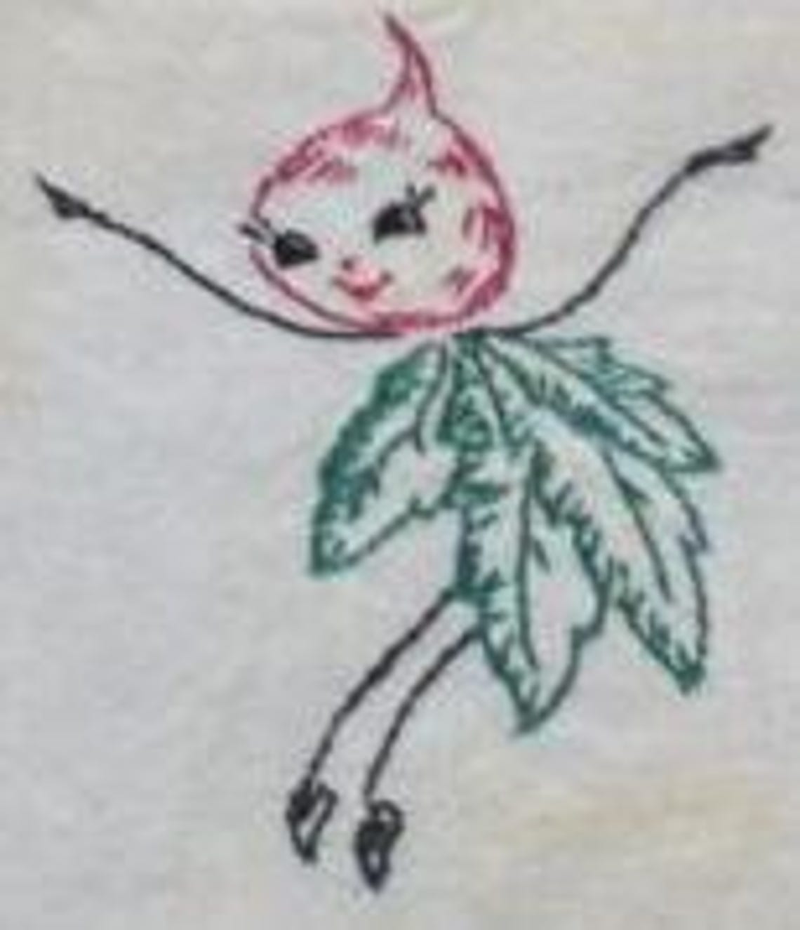 Animated Dancing Vegetables Kitchen Tea Towels Embroidery Pattern V198 ...