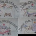 Bonnet / Sunbonnet Girls DOW Days of Week TOWELS Embroidery Pattern ...