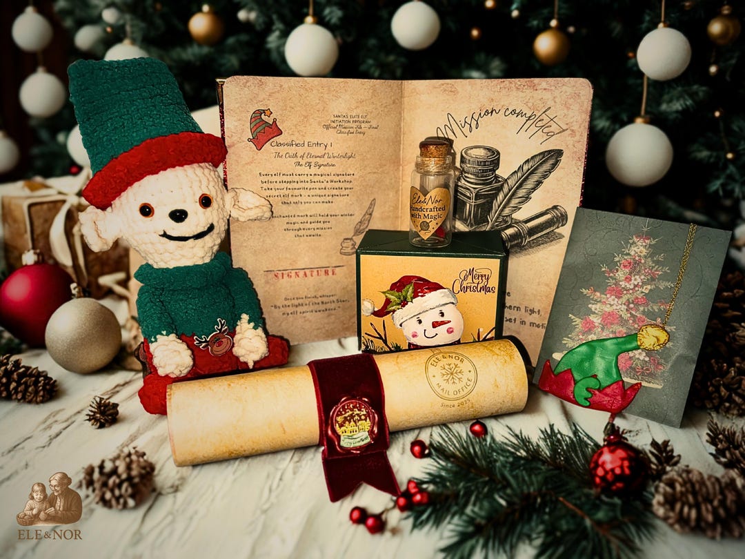 Santa's Secret North Pole Magic Kit - Etsy