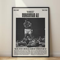 Muhammad Ali Poster 24x36 Inch Rolled Wall Poster - Etsy