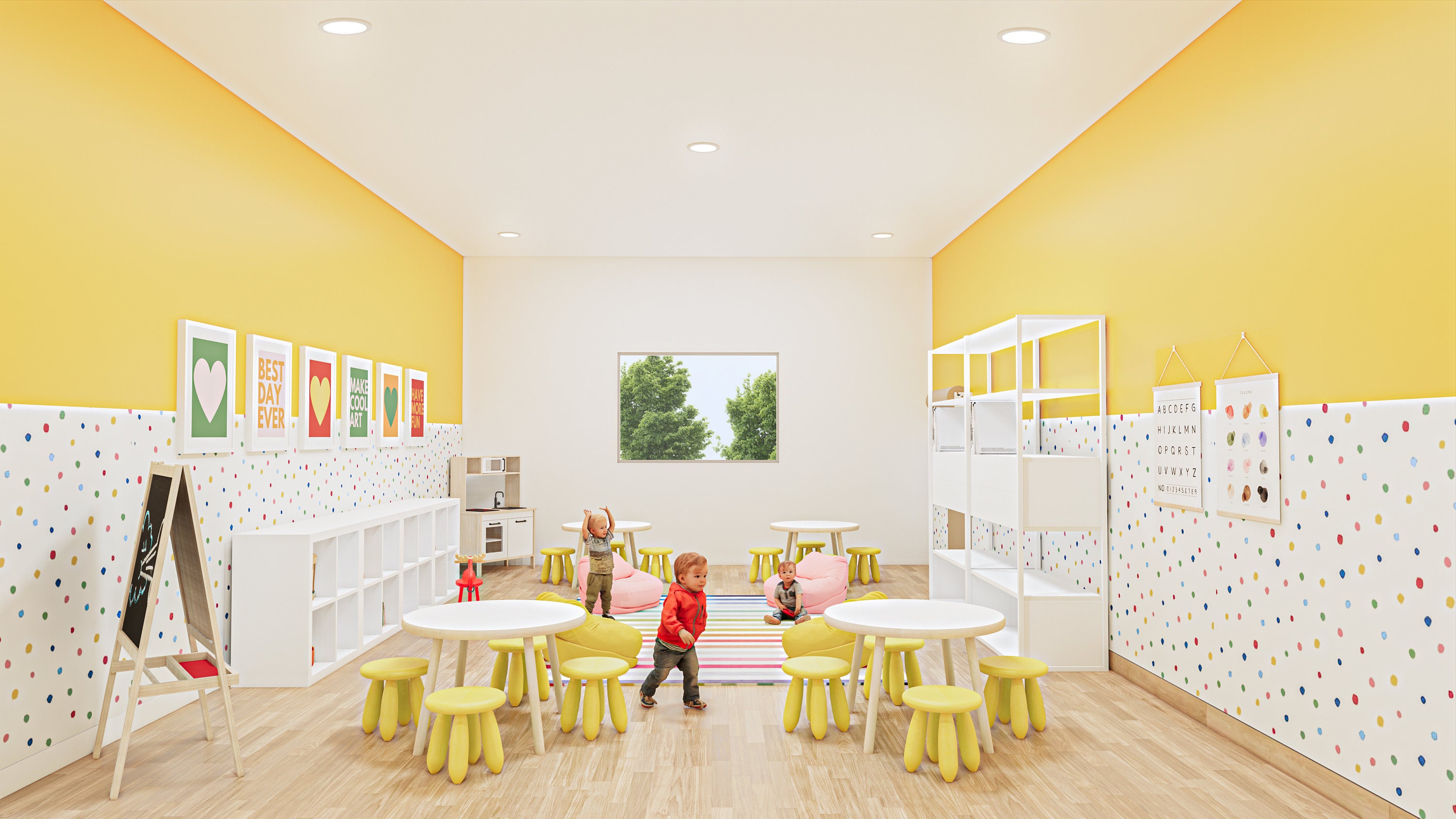 DIGITAL DOWNLOAD • Positive Affirmation Art for Kids • Modern Classroom ...