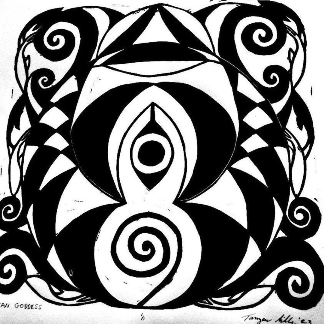 Ocean Goddess Twin Tail Mermaid Nautical Ocean Sea Fish Original Art ...